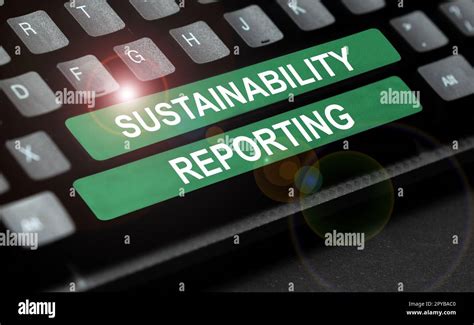 Text Caption Presenting Sustainability Reporting Business Idea Give
