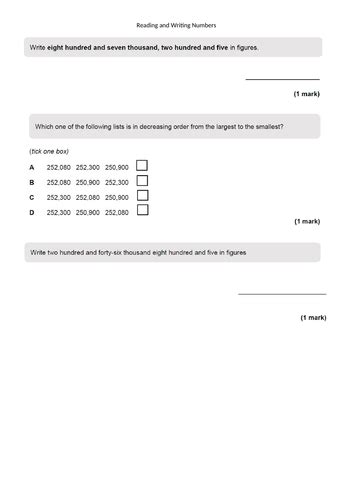 Functional Skills Maths Level 1 Exam Questions By Topic Teaching