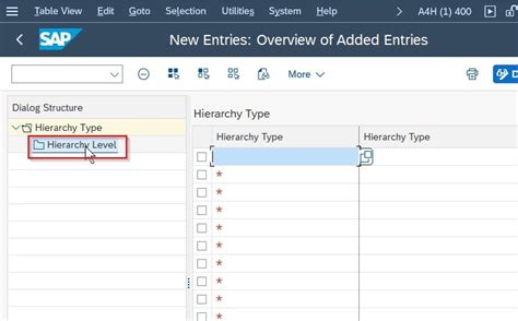 How To Define Product Master Hierarchy Type
