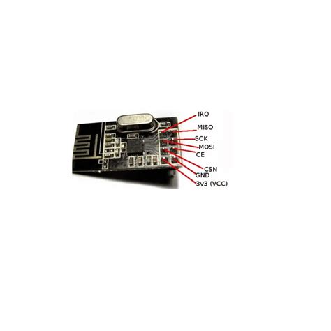 módulo transceptor rf nrf24l01 2 4 ghz mci electronics
