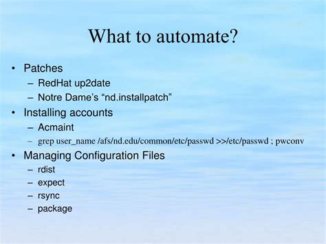 ppt automating system administration tasks powerpoint presentation