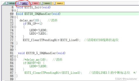 obj zybs axf error l6200e symbol exti0 irqhandler multiply