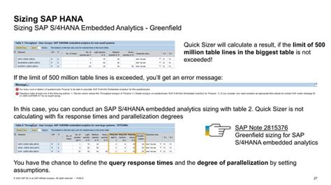 Principles Of Sap Hana Sizing On Premise And Cloud 1pdf Databases
