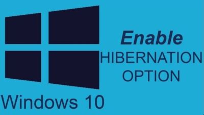 How To Turn On Or Turn Off Hibernation Mode In Windows 10 Technoresult