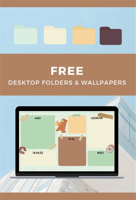 Cute Vintage Desktop Organizer 36 Cute Aesthetic Desktop Folder Icons