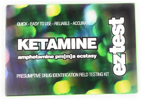Ez Test Kits For Ketamine Impurity Presumptive Drug Safety