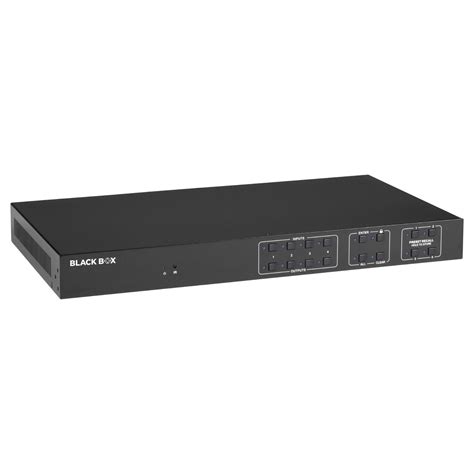 Black Box Avs Hdmi2 4x4 R2 Seamless 4k Switching
