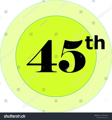 Ordinal Numbers Counting Vector Art Illustration Stock Vector Royalty