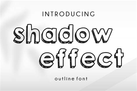 Shadow Effect Font By Riki Studio Creative Fabrica