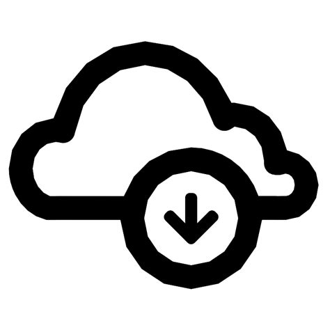 Cloud Data Document Download Dropbox File Vector Svg Icon Svg Repo