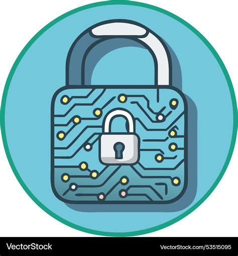 Data Shield Systems Comprehensive Protection Vector Image