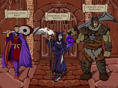 Fantasy Character Evil Alignment By Desenhoexperiment On Deviantart