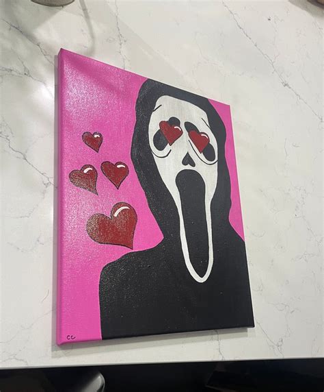 Scream Canvas Painting Etsy