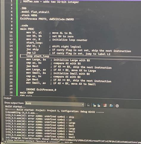 Solved Write Code That Jumps To Label L2 If Al Has Even