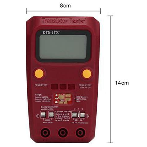 Digital Transistor Tester Smd Components Diode Tri Grandado