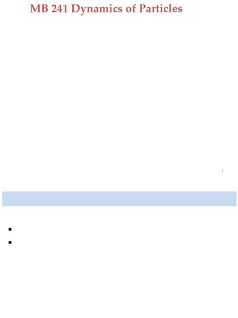 kinematics of particle lecture 5 pdf oscillation spacetime
