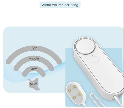 Buy Wholesale China Smart Water Flow Level Sensor With Alarm Alexa Voice Speaker Remote Control