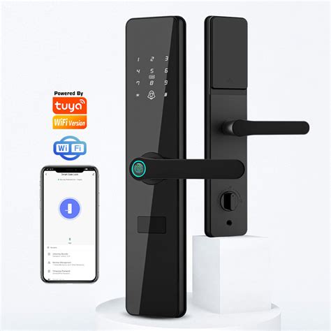 Jual Smart Home Door Lock Tuya App Rfid Passcode Lock Electronic