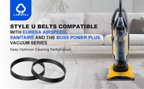 Lanmu Replacement Style U Belts Compatible With Eureka