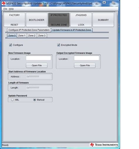 Security And Update Tool MSP Low Power Microcontroller Forum MSP Low Power Microcontrollers