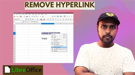 How To Remove Hyperlink In Libreoffice Calc Remove Hyperlink Libreoffice Calc YouTube