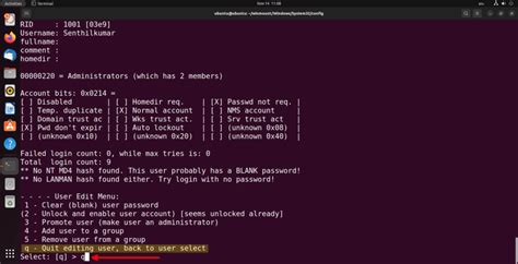 Reset Windows Password With Linux Live CD OSTechNix