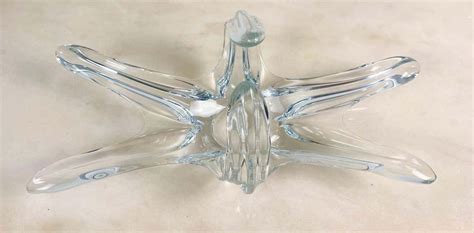 Fruit Bowl Or Centerpiece In Translucent Crystal 1960s For Sale At Pamono