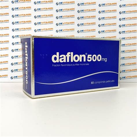 Daflon Дафлон 500 мг венотоник, 60 таблеток, Франция купить по цене ...