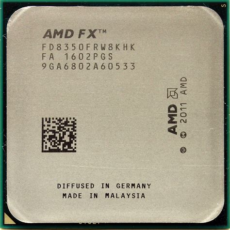 Процессор AMD FX 8350 - купить, сравнить тесты, цены и характеристики