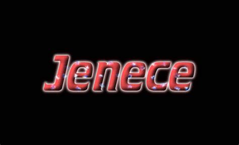 Jenece Logo Free Name Design Tool From Flaming Text