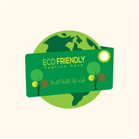 Vector Eco Friendly Logo Design And Concept 30341881 Vector Art At Vecteezy