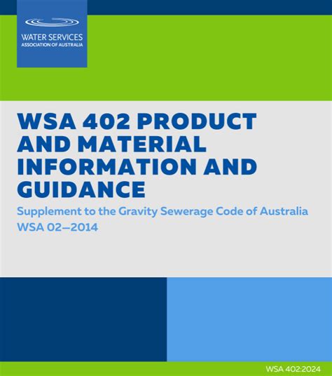 Wsa 402 Wsa 02 2014 Gravity Sewerage Code Of Australia