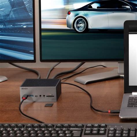 Dst Pro 100 Usb C Laptop Docking Station With Triple Display Full Hd