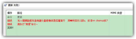 Tortoisesvn 执行清理 Cleanup 失败的解决方案