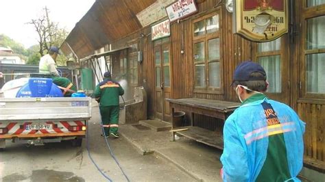 აჭარის მუნიციპალიტეტებში სადეზინფექციო სამუშაოები გრძელდება 1tv