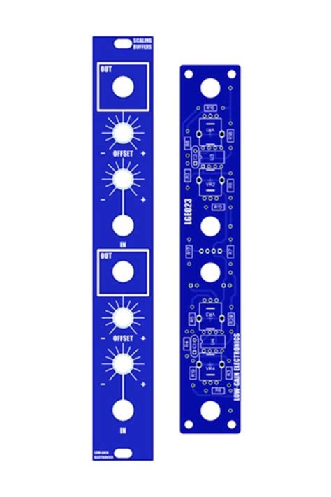 Scaling Buffers Low Gain Electronics