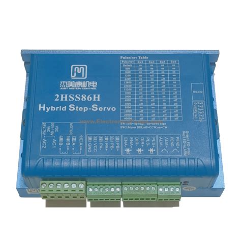 JMC 86J18118EC 1000 QS Nema34 Closed Loop Stepper Motor 2HSS86H A 5 24 Hybrid Step Servo Drive