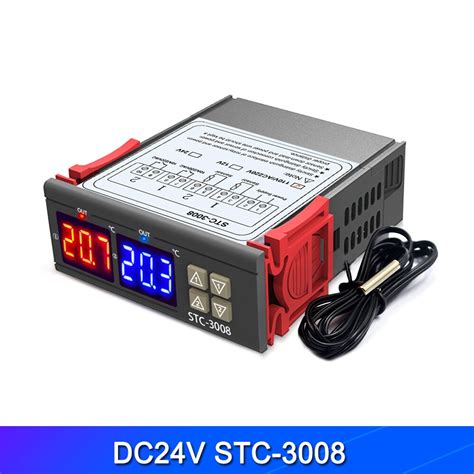 Dual Digital Temperature Controller Two Relay Outp Grandado