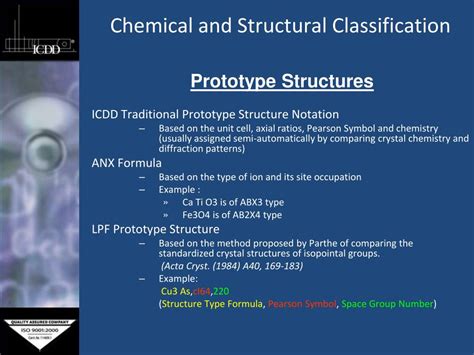 Ppt Chemical And Structural Classifications Powerpoint Presentation