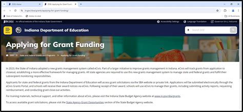 Sba Ecivis Implementation Information