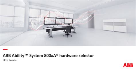Control Systems Hardware Selector Abb Distributed Control Systems