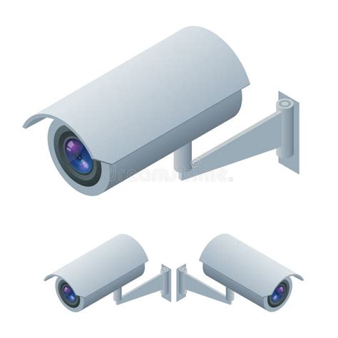 Surveillance Camera Vector