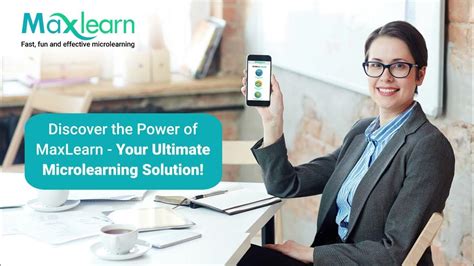 Discover The Power Of Maxlearn Your Ultimate Microlearning Solution Youtube