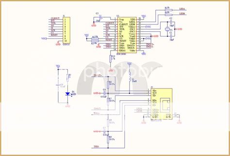 enc28j60 ethernet lan network module schematic for arduino stm32 51 avr