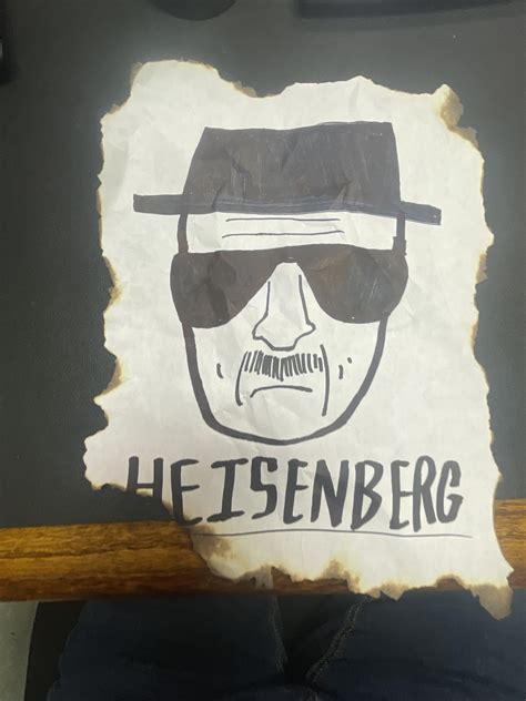 heisenberg poster i made r breakingbad