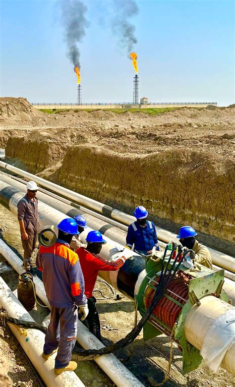 Pipeline Coating By Heat Induction Coil 🔥 Mustafa Murtada