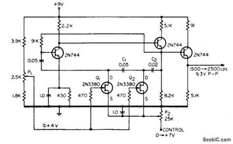 Index 25 Oscillator Circuit Signal Processing Circuit Diagram SeekIC Com