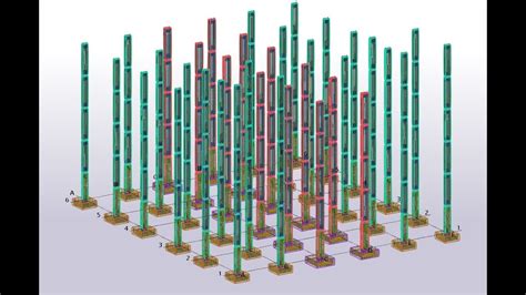 9 create column reinforcement in tekla structure youtube