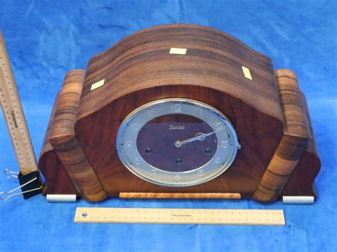 Lot Junghans Wooden Cased Mantle Clock