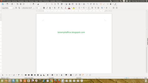 Mengenal Antarmuka Libreoffice Writer Terampil Office